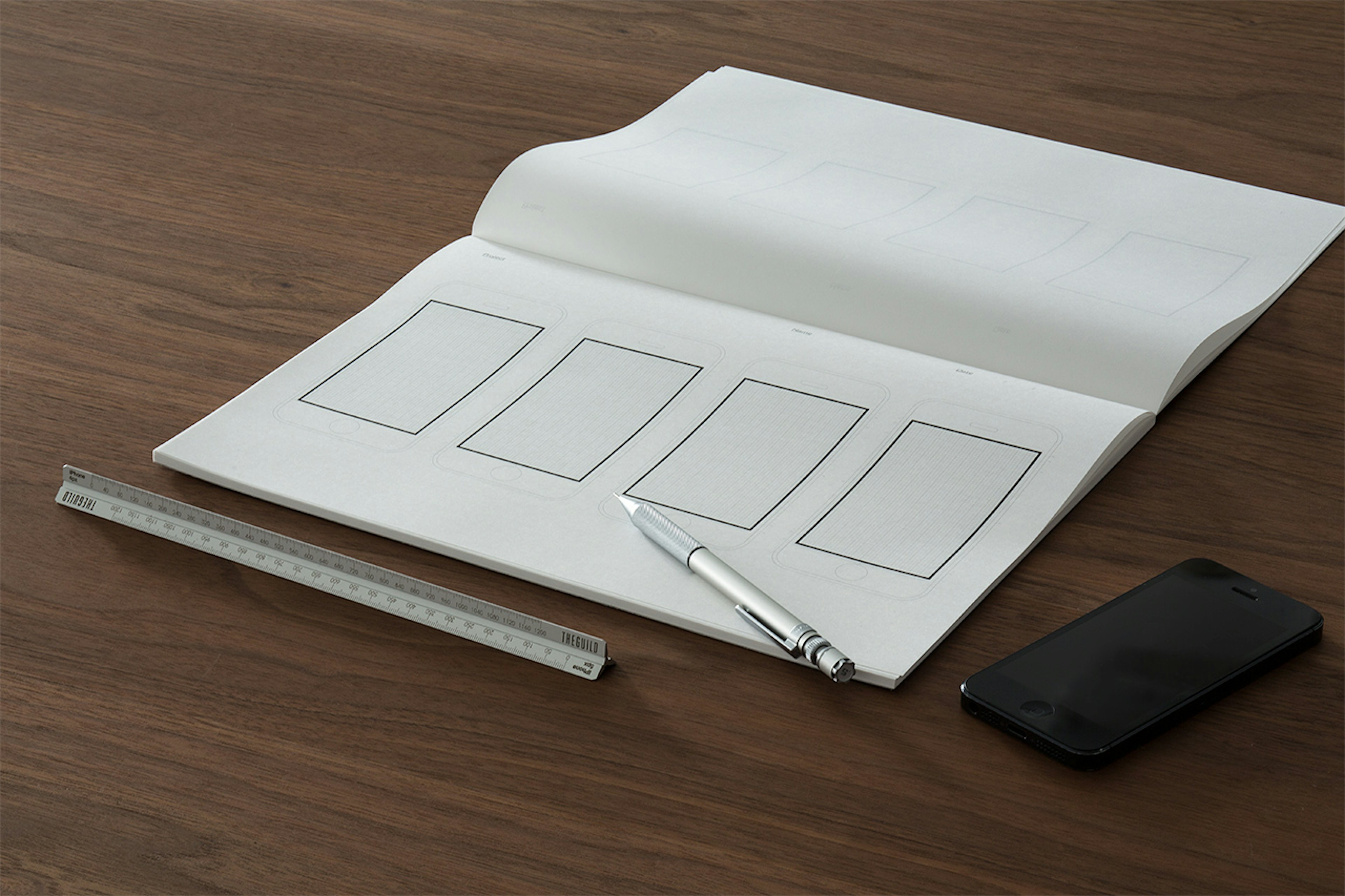 Paper Prototyping Pad for iPhone | THE GUILD
